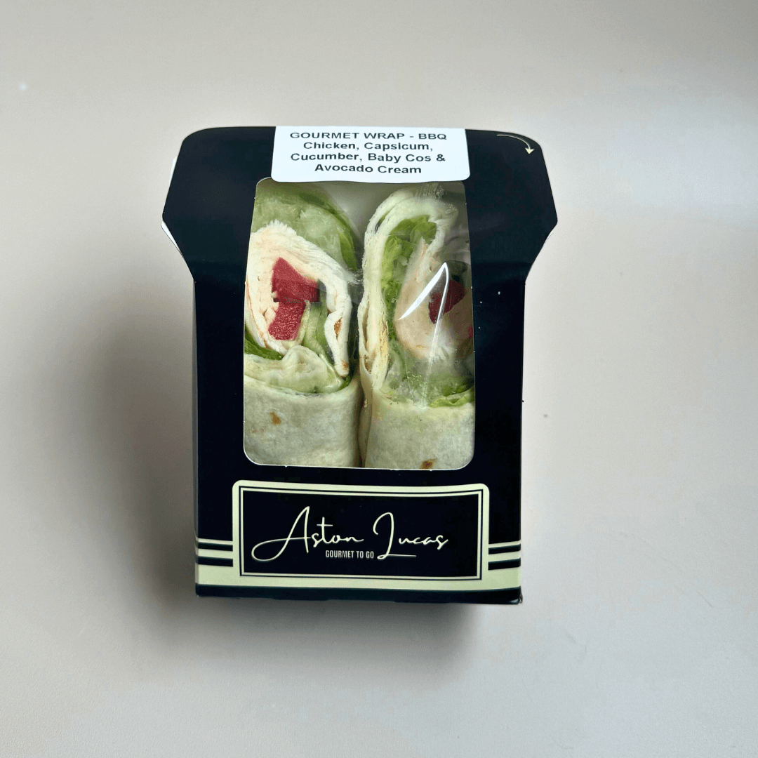 Gourmet Wrap – BBQ Chicken | Ready Made Meal