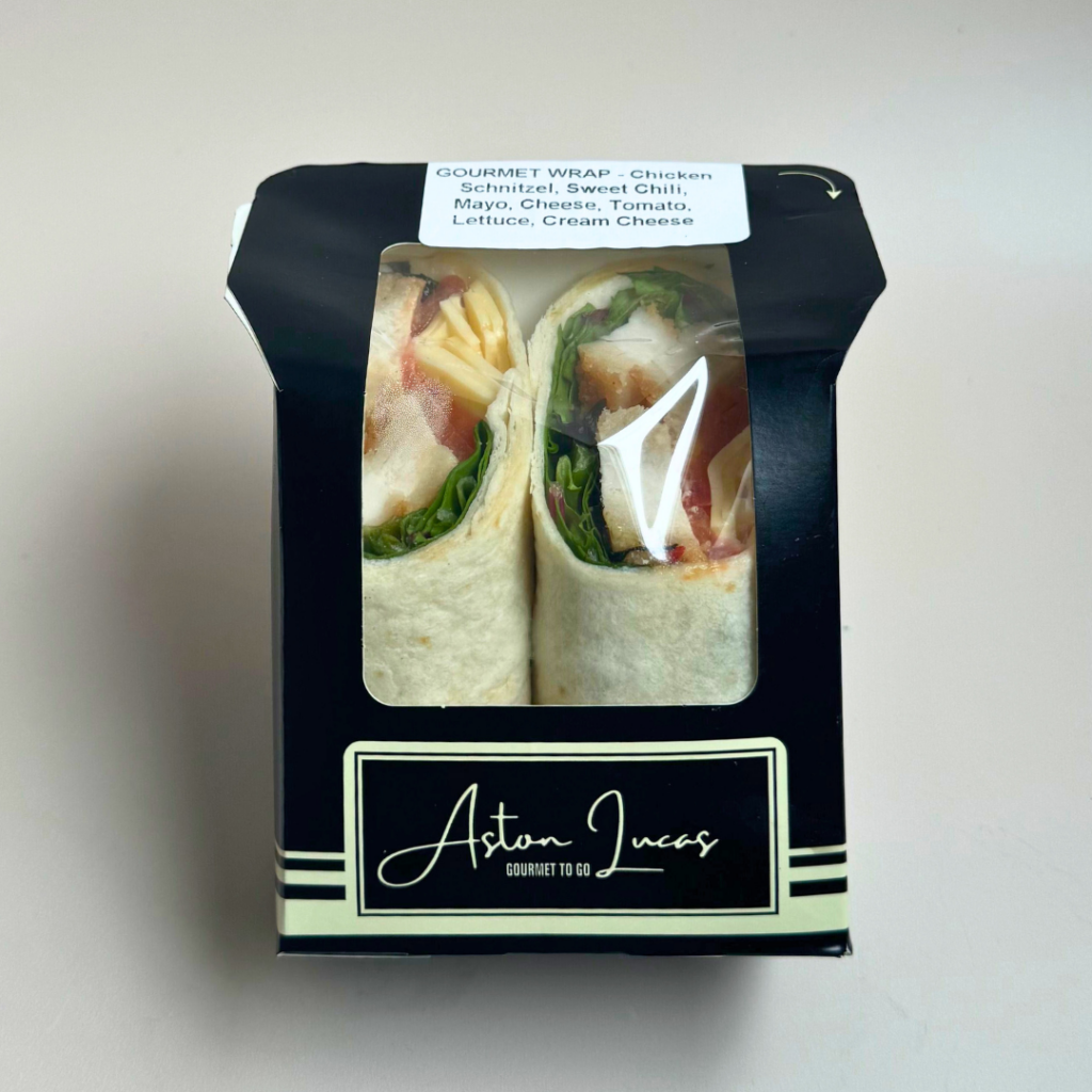 Gourmet Wrap – Chicken Schnitzel | Ready Made Meal