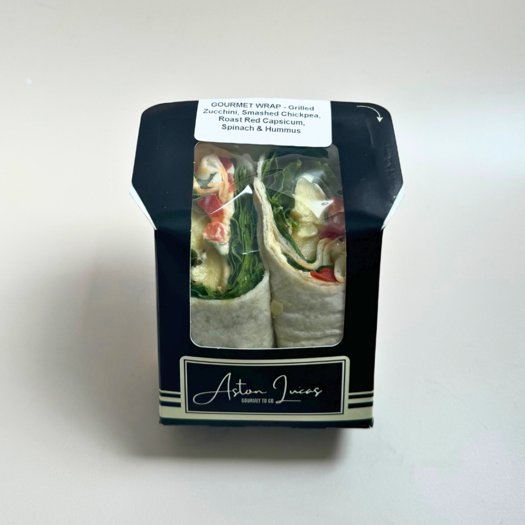 Gourmet Wrap – Grilled Zucchini | Ready Made Meal